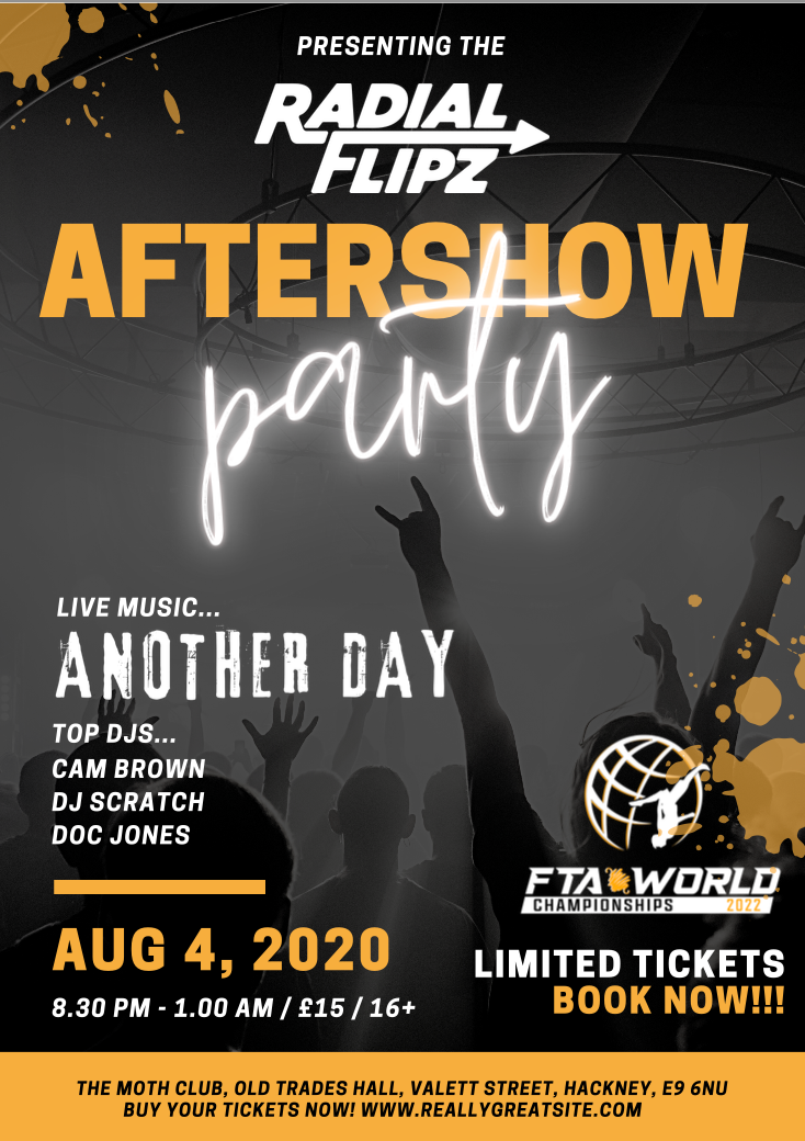 After Party Poster | FTA World Champs